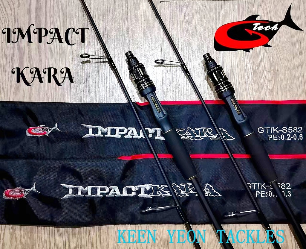 G-TECH IMPACT KARA SPINNING FISHING ROD | Shopee Malaysia
