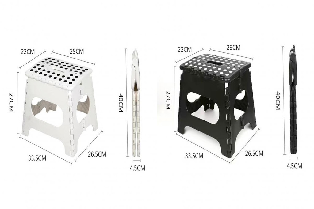 Outdoor Step Stool Anti-slip Folding Stool Portable Folding Step Stool ...