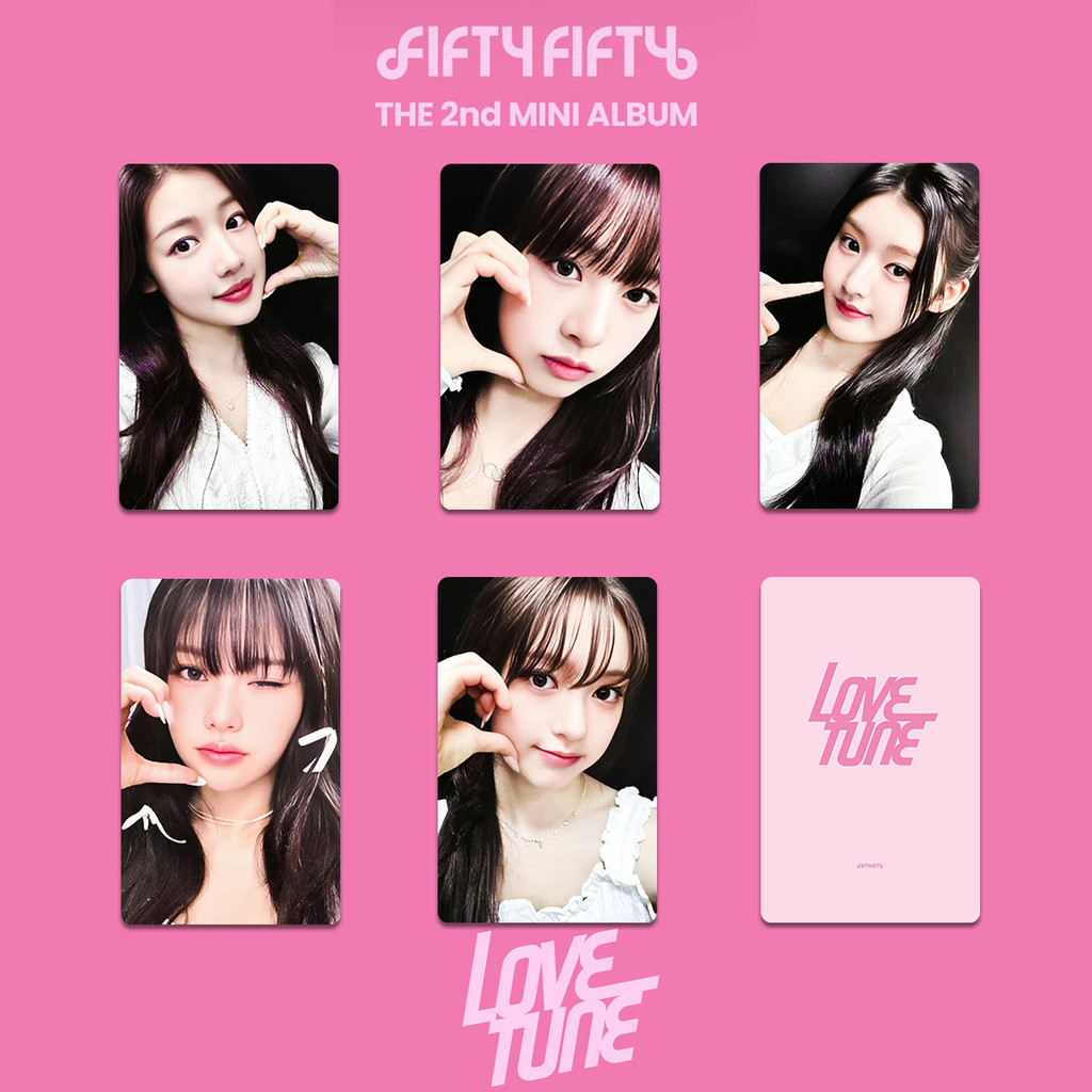 Kpop Idol FIFTY FIFTY Album Love Tune Photocards | Shopee Malaysia