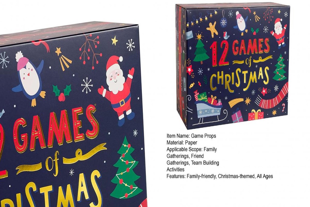 BoomBoom Family-friendly Party Games Santa-themed Party Games Fun ...