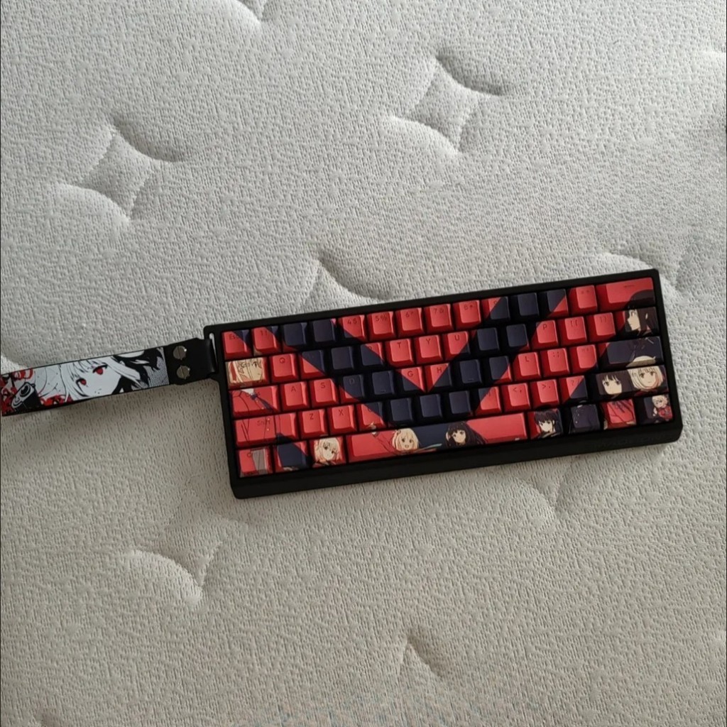 Wooting MAD 68 Keyboard Strap Decoration DIY Cool CSGO Anime Girl Yuki ...