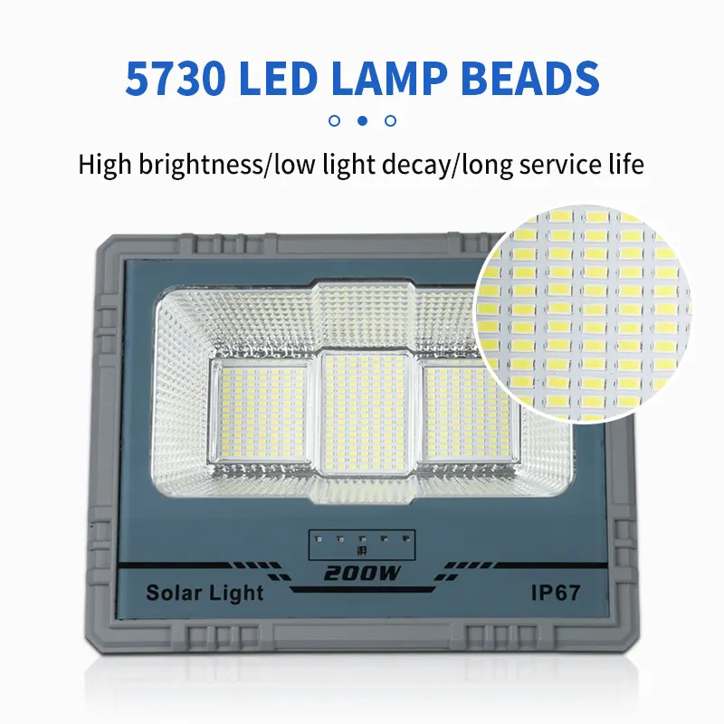 Lampu Solar Outdoor 60000W Waterproof IP68 Solar Light RGB Control ...