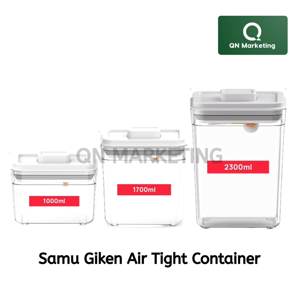 Samu Giken Air Tight Container Rectangle / Model : ATC-REC | Shopee ...