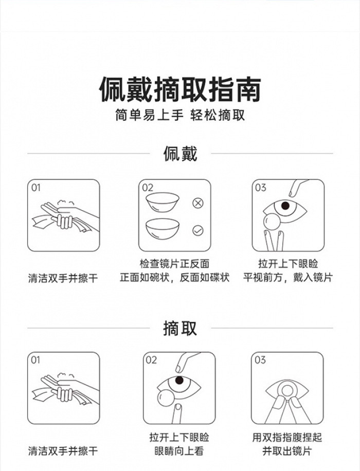 【LensQueen 24 jam hantar stok】Kanta sentuh pelajar lensa besar kecil ...