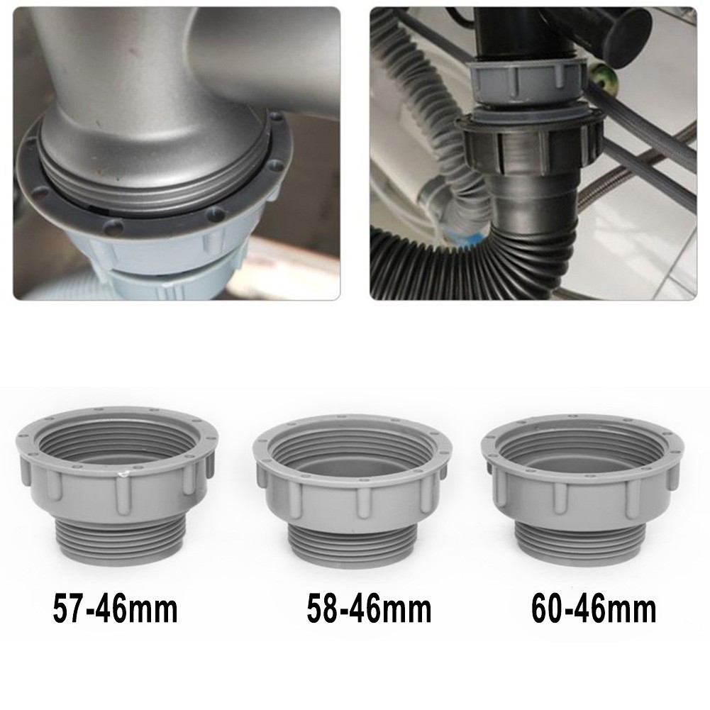 [HME] Kitchen Sink Dish Basin Adapter Reducer Drain Pipe Joint Thread ...