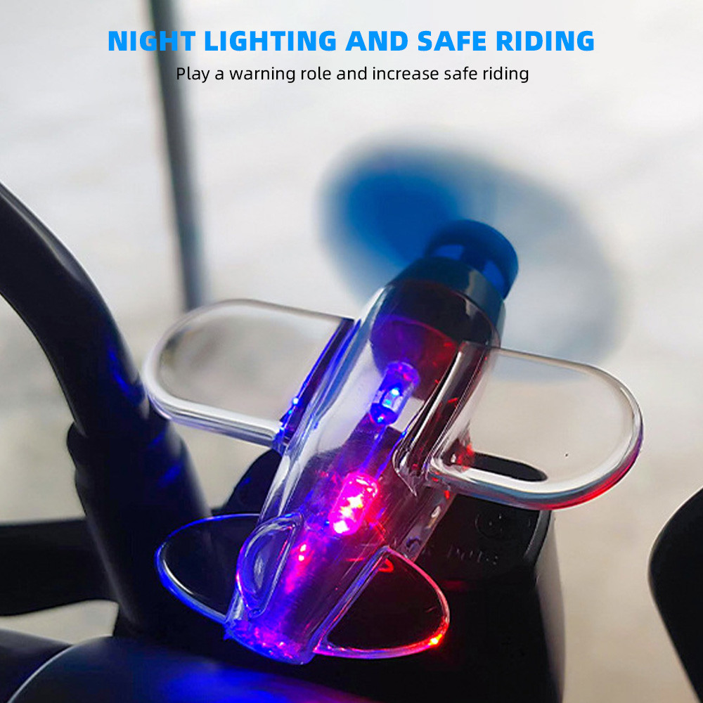 Mini Strobe Lights Waterproof Aircraft Wind Power LED Flash Position Warning Effect Bike ...