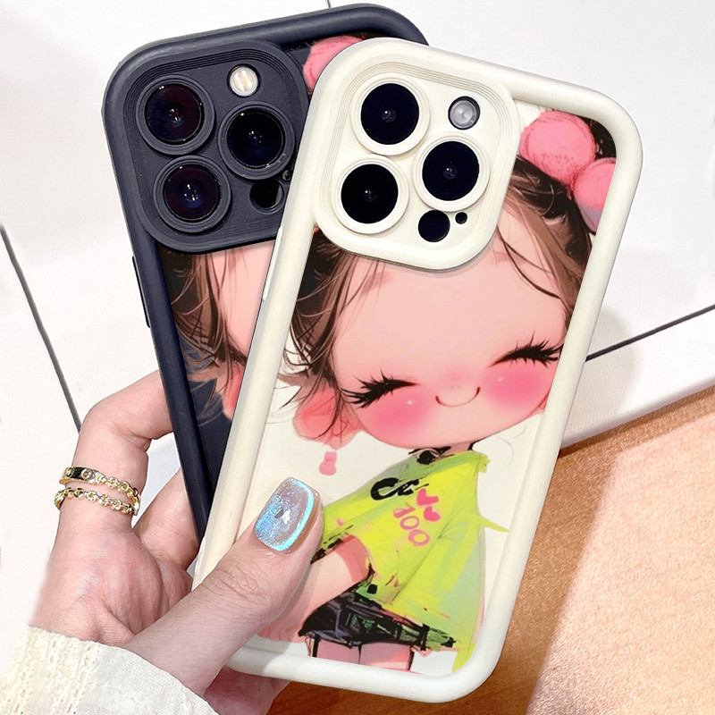 Cute Girl Theme Protective Case for iPhone 15 Pro Max iPhone 14 Pro ...