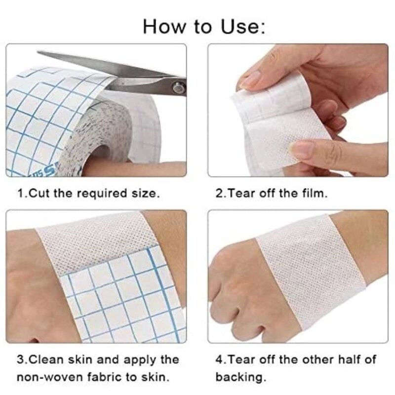 Breathable Hypoallergenic Patch Non-Woven Tape Navel Acupoint Patch ...