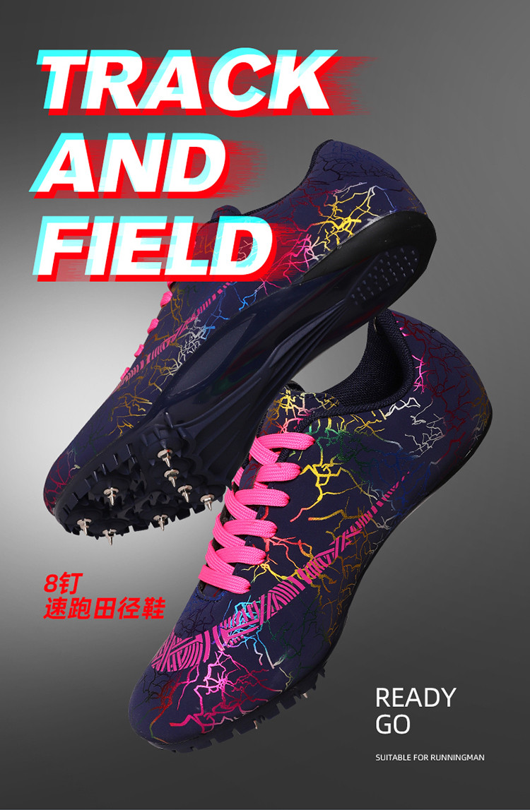 Men Track and Field Shoes Women Spikes Sports Shoes Athletes Running ...
