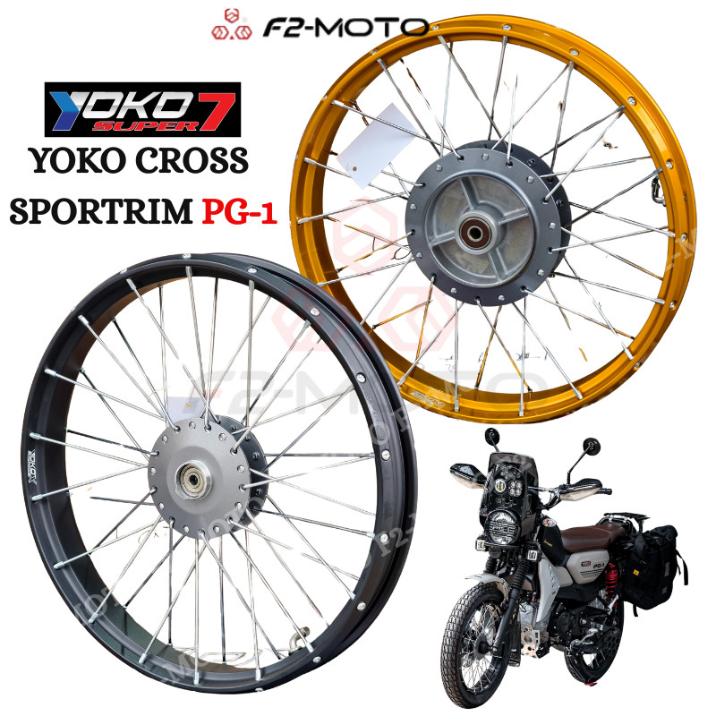 Yamaha PG 1 Yoko Cross 17" Rim Tubeless | Shopee Malaysia