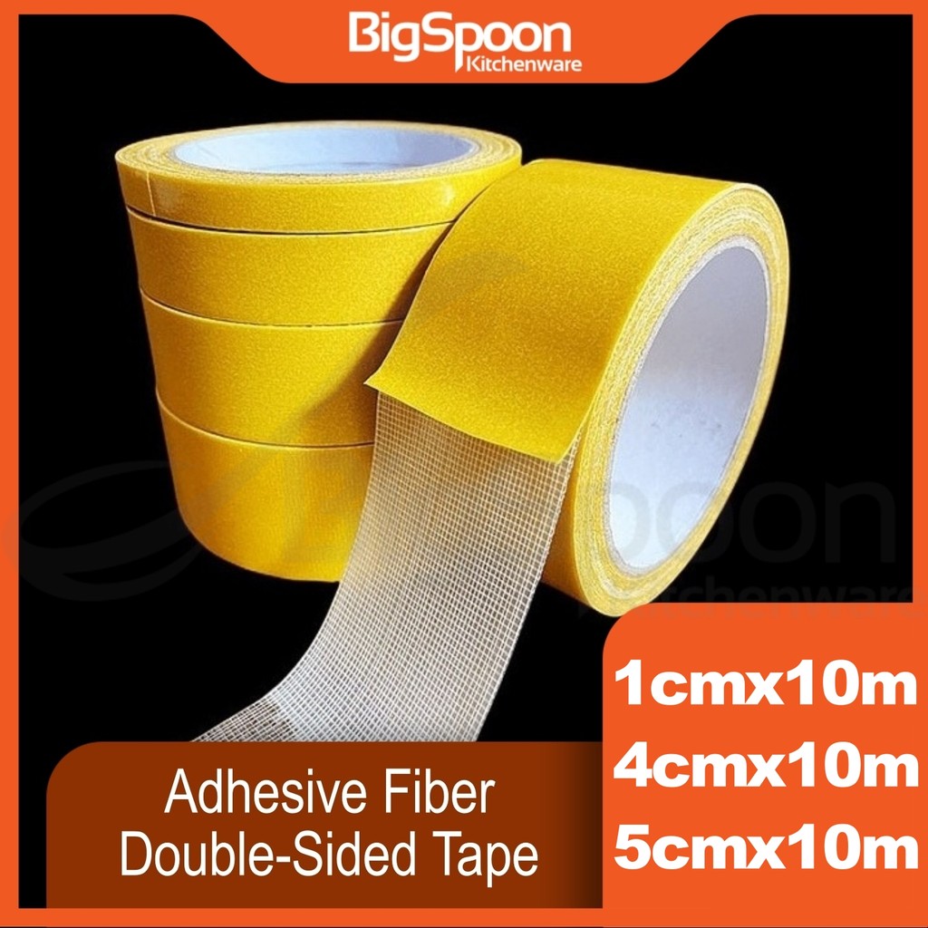 BIGSPOON Super Sticky Netted Cloth Based Transparent Mesh Adhesive ...