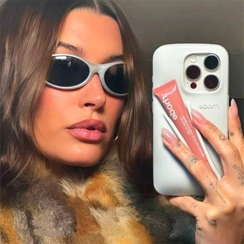(With Logo) rhode Lipstick Soft Silicone Phone Case For iPhone 13 14 15 ...