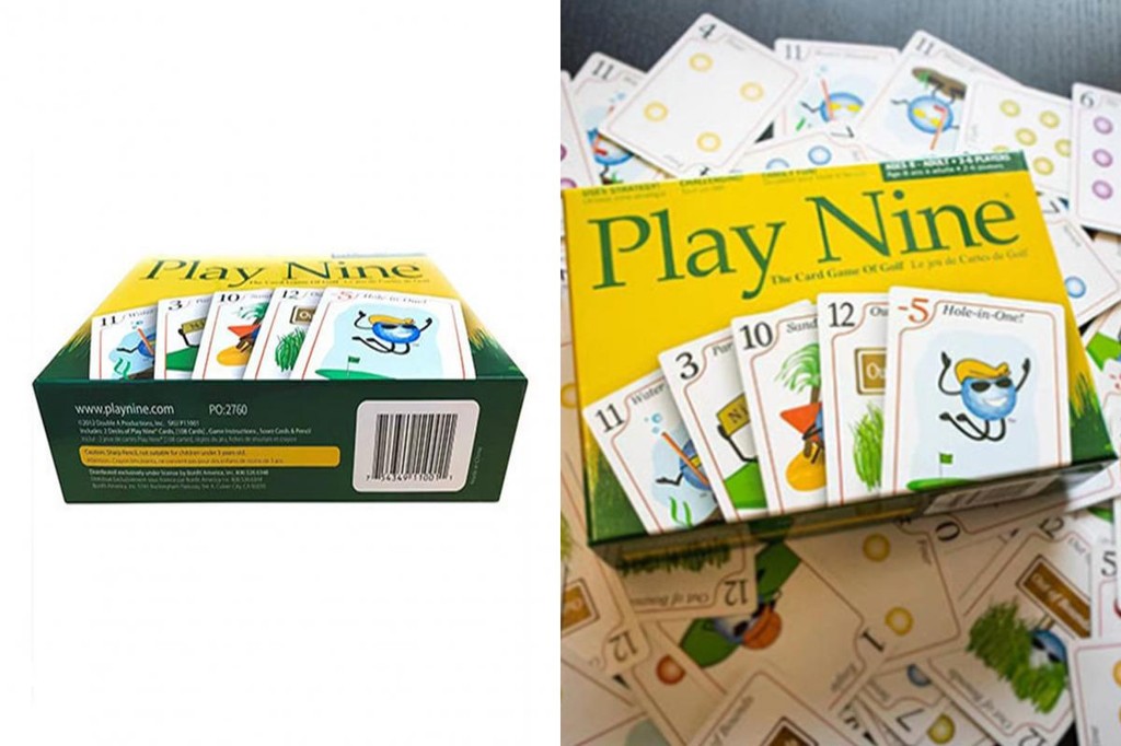 Golf Theme Card Game Fun Golf Theme Playing Card Game for Family Night ...