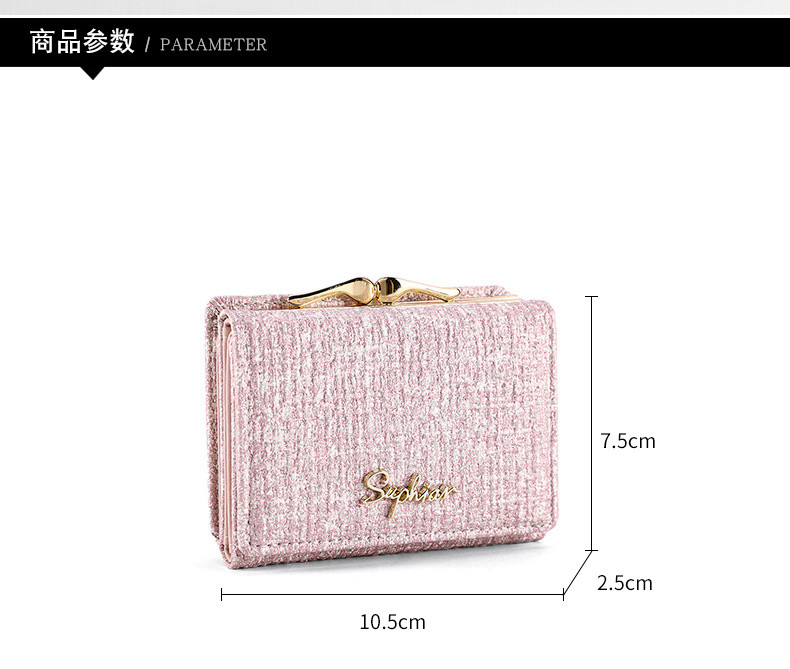 Dompet duit syiling pelajar dompet jenis pendek comel baru beg kad ...