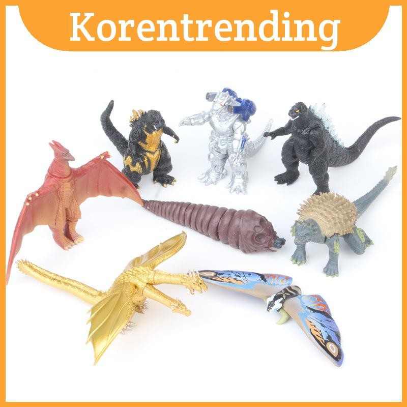 Collectible Pvc Godzilla Action Figures With Mechagodzilla Mothra Rodan ...