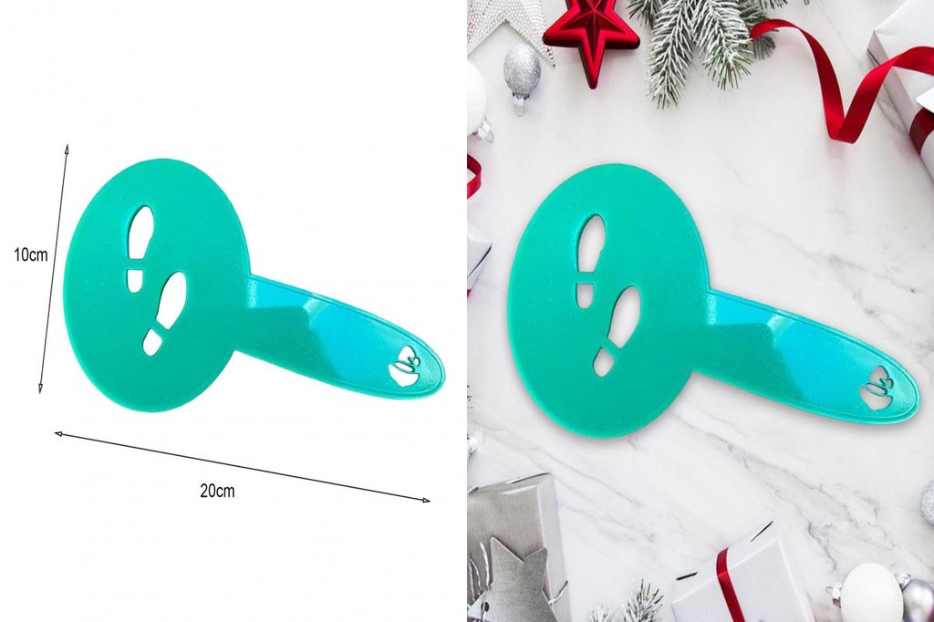 EDI Elf Trail Template Elf Footprint Maker Christmas Elf Footprint ...