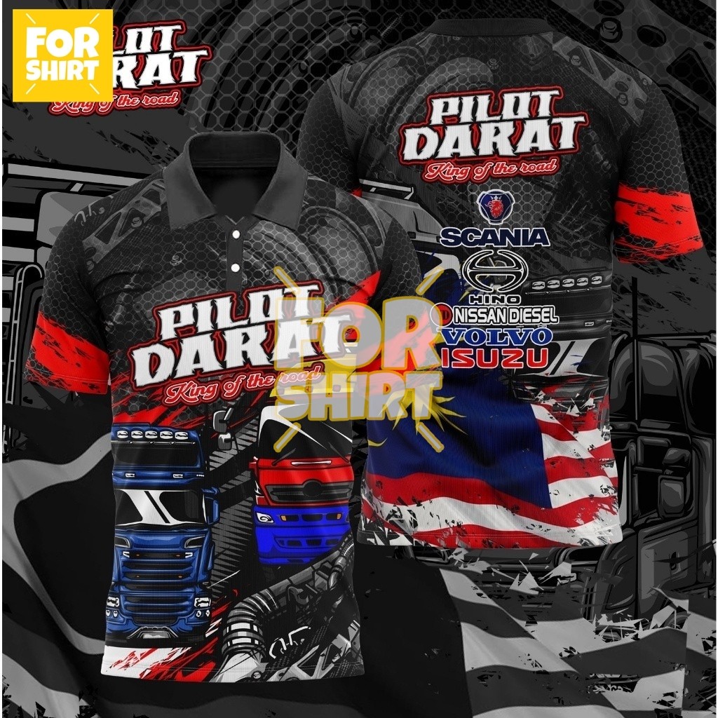 tshirt sublimation pilot land King of the road | army pilot gang ...