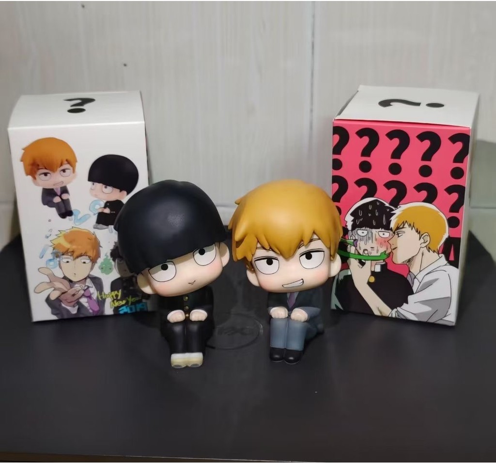 10cm Mob Psycho 100 Reigen Arataka Mob Look Up Anime Figure | Shopee ...