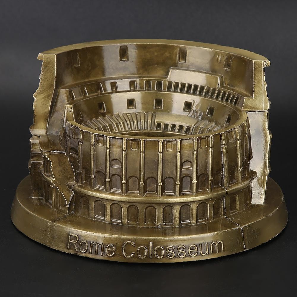 in stock Vintage Roman Colosseum Model Miniature Roman Colosseum Arts ...