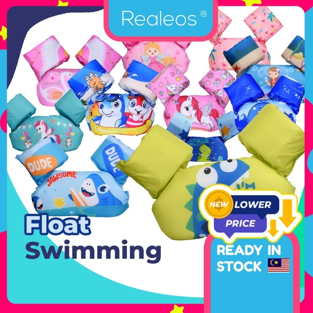 in stock Realeos Kids Safety Swimming Swim Arm Chest Float Vest float ...