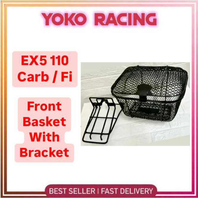 Honda EX5110 Dream110 Dream 110 EX5 110 Carb / Fi Kambing Front Fender Basket + Bracket Breket ...