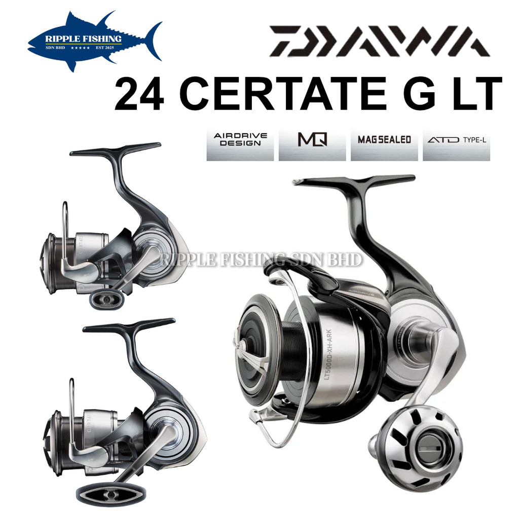 2024 DAIWA fishing reel CERTATE LT ARK Spinning Fishing Reel JIGGING BOTTOM 1 Year Warranty With ...