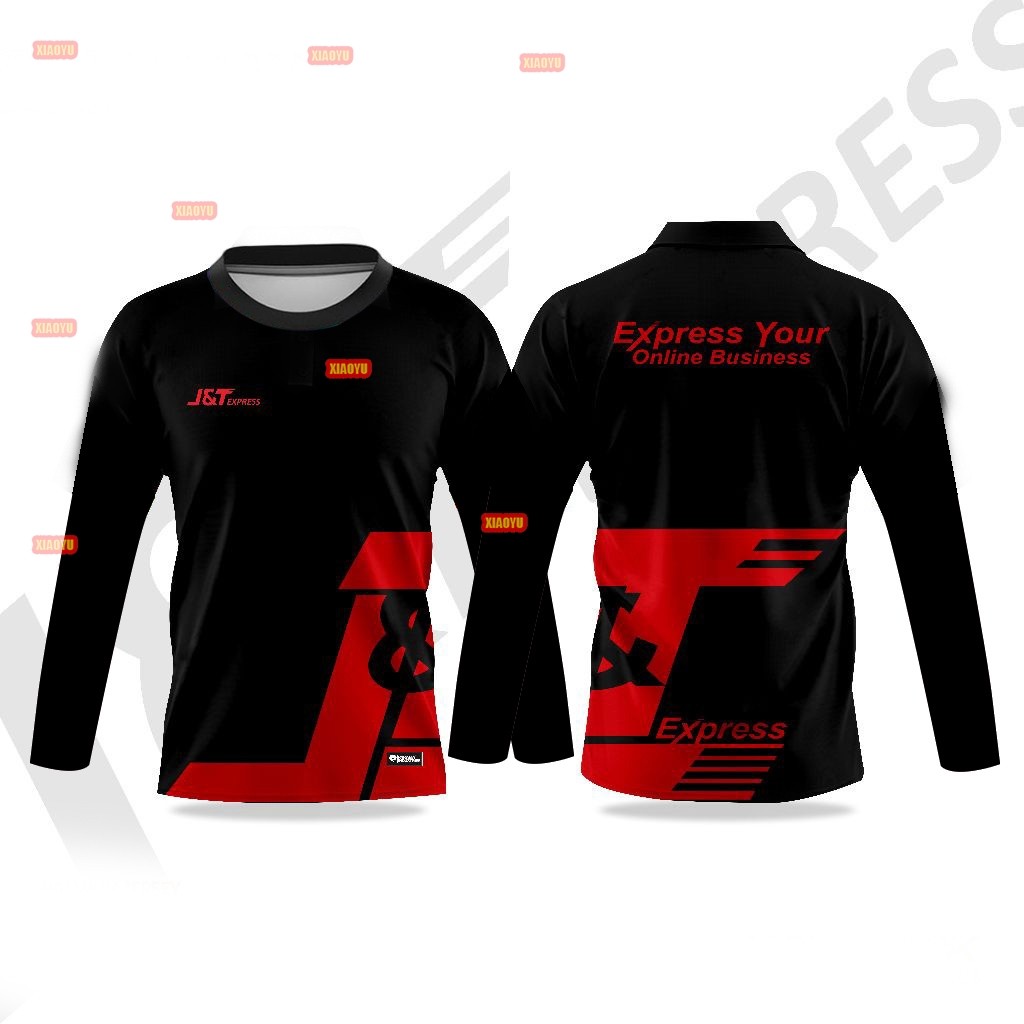 Parama!! | Jnt Express Jersey Full Printing Cool J&t Package Courier ...