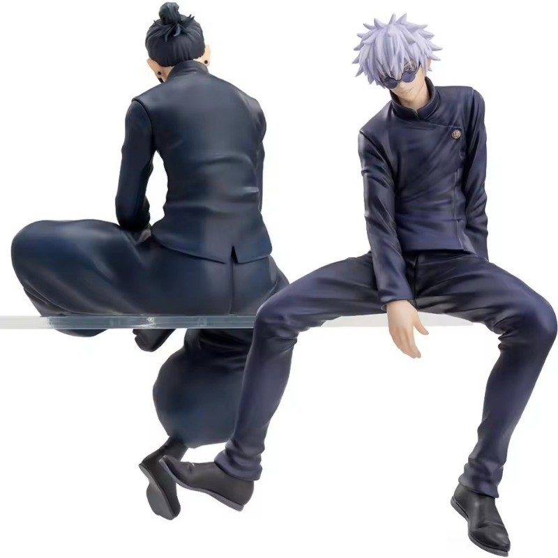 Jujutsu Kaisen 11cm 14cm Sitting Satoru Gojo Figure with Chair Break ...