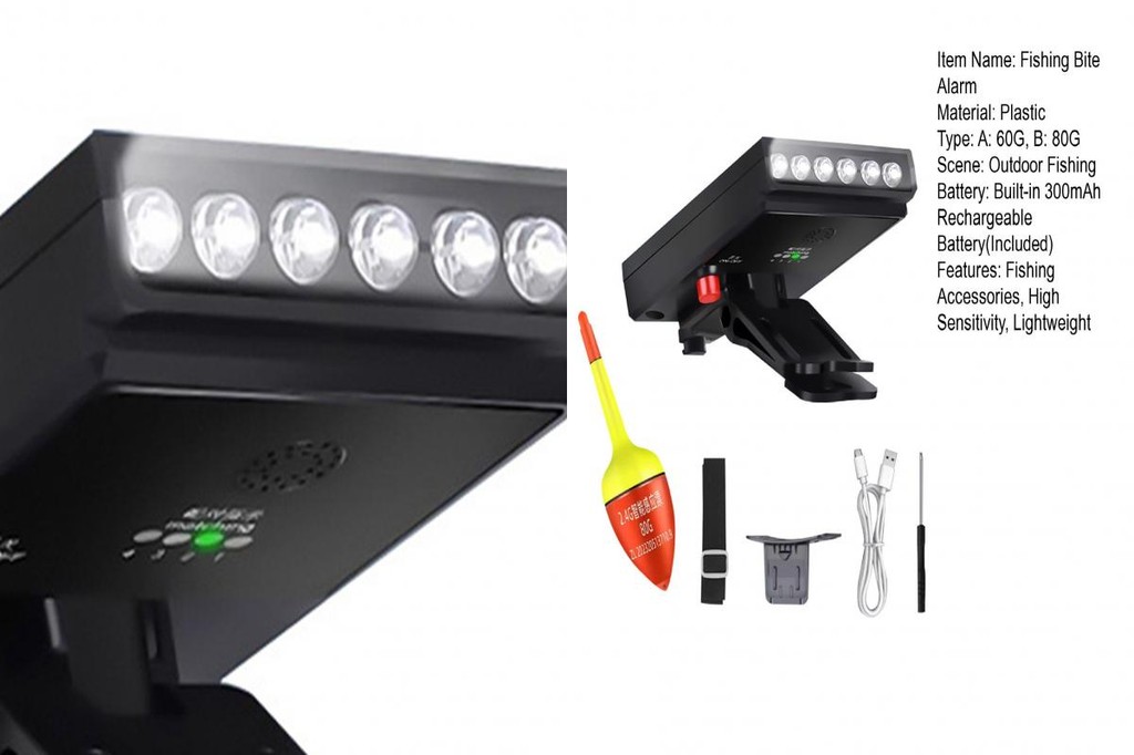 [Fx] Fishing Bite Alarm Lamp Led Fishing Bite Alarm Smart Wireless ...