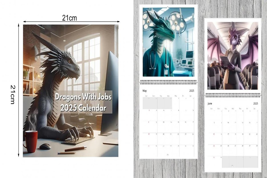 tbrinnd 2025 Dragon Calendar 2025 Fantasy Calendar 2025 Dragon Jobs ...