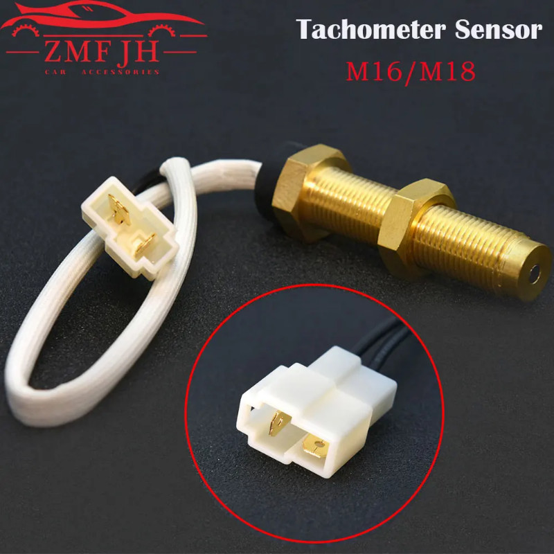 Tachometer Sensor M16/M18 Car Boat Tacho Sensor Fit Marine Tacho Meter ...