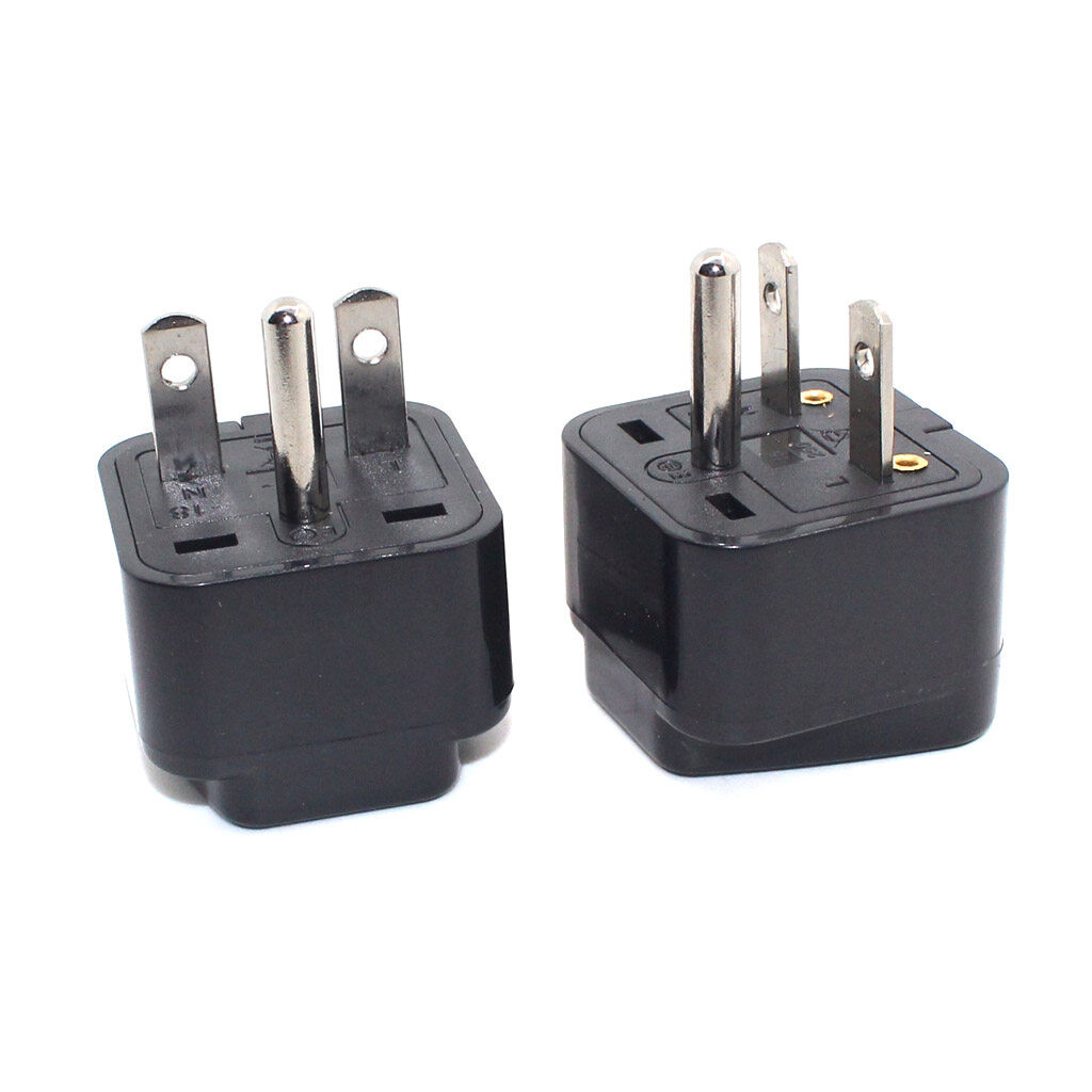 Universal AC Power Socket Adapter EU/US/AU/UK To North American Nema 6 ...