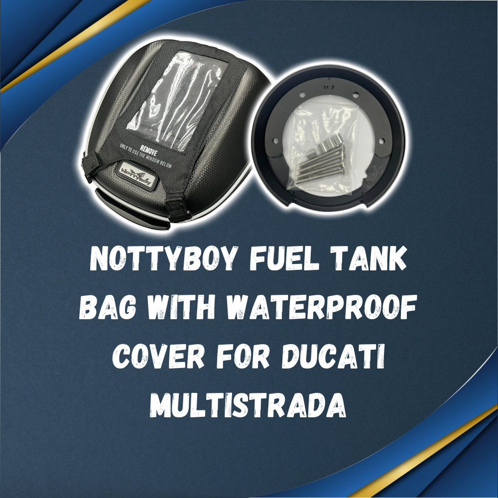NottyBoy Fuel Tank Bag with Waterproof Cover for DUCATI Multistrada V4 ...