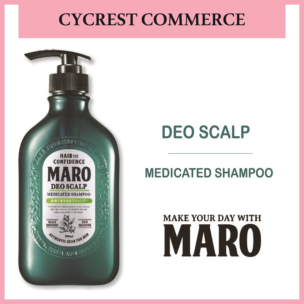 Maro Deo Scalp Shampoo (480ml) | Shopee Malaysia