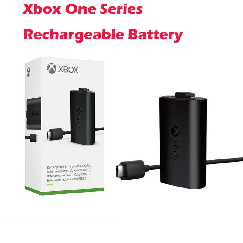 New Original Xbox One Series Rechargeable Battery + USB Type C Cable for Xbox Series X and Xbox ...