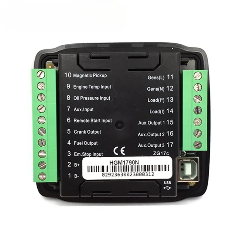 Smartgen HGM1790N Generator Controller Electronic Auto Start Module Diesel Genset Spare Parts ...