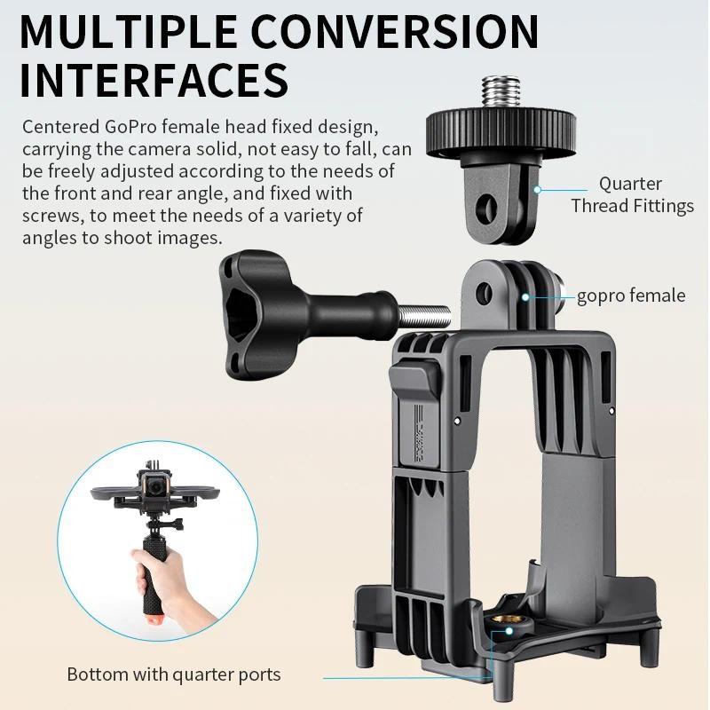 Universal Top Expansion Bracket For DJI Avata 2 Tripod Mount Adapter For Action 4/Insta360 Ace ...