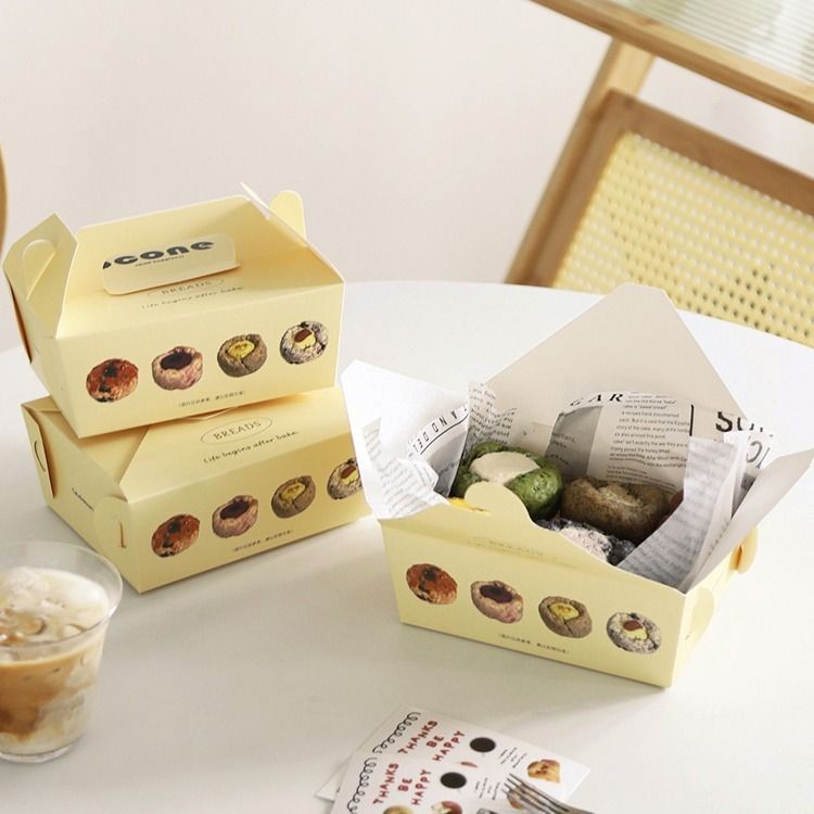 Internet Celebrity Scone Packaging Box Cranberry Cookies Feinan Xue ...