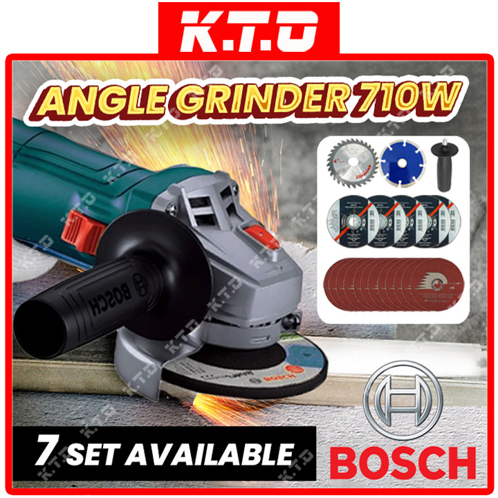 Bosch Professional GWS 700 4Inch Angle Grinder 710W With Handle + Free ...