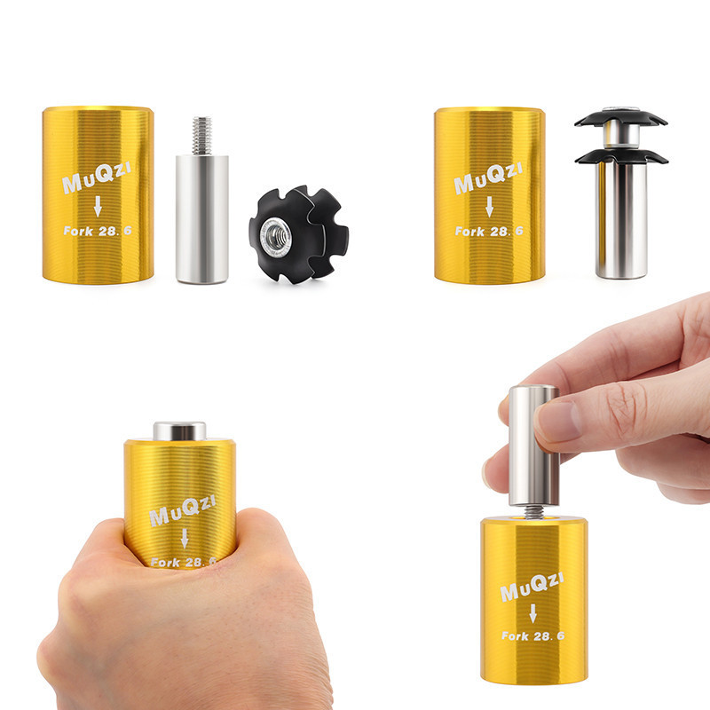 MUQZI Fork Star Nut Setting Tool And 3 Star Nuts Bike Fork Nut ...