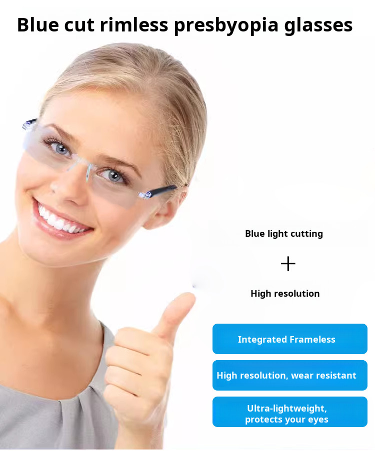Black Technology Auto Zoom Presbyopia Glasses for far and near vision ...