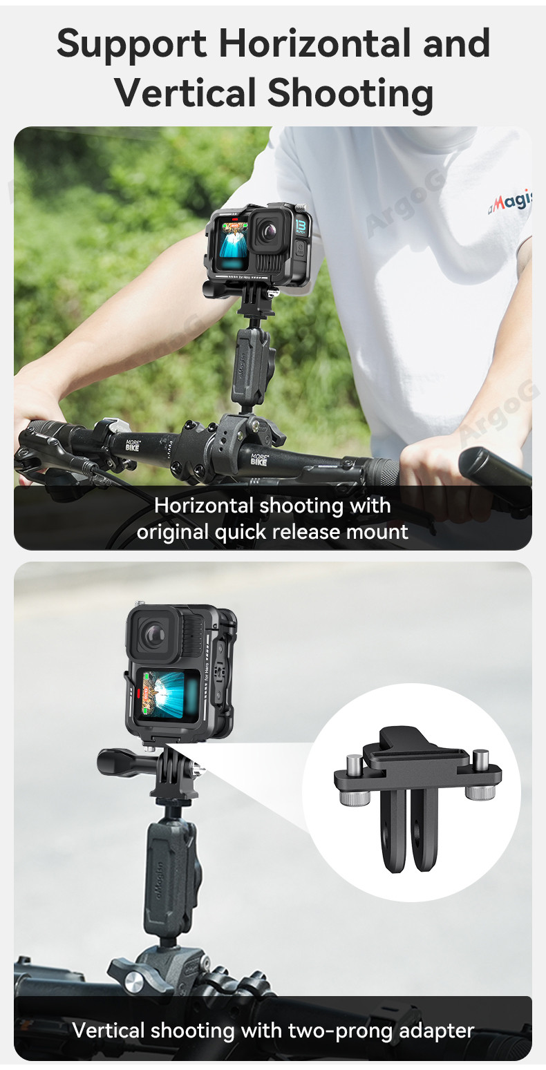 aMagisn Metal Frame Cage For Hero 13/12/11/10/9 Protective Frame Case ...