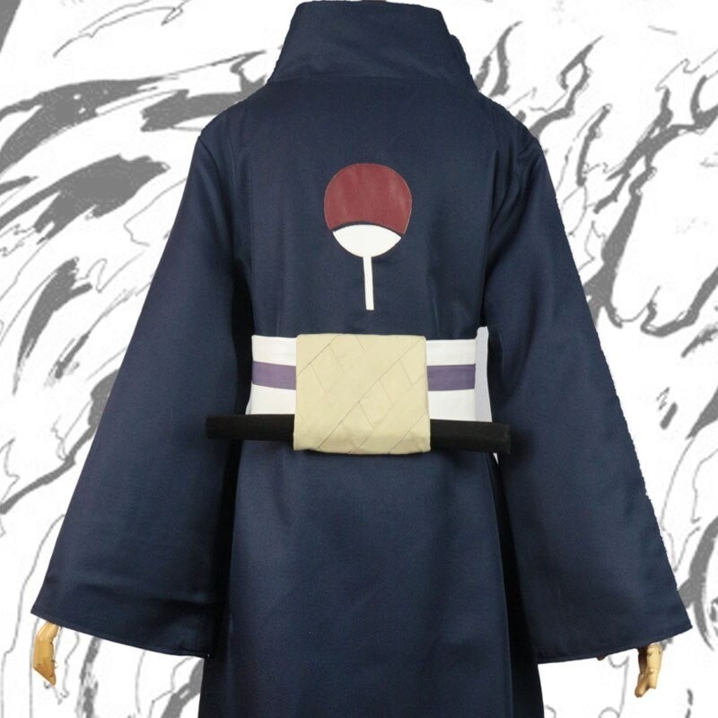 ZST Anime Tobi Uchiha Cosplay Costume Obito Mask Carnival Halloween ...