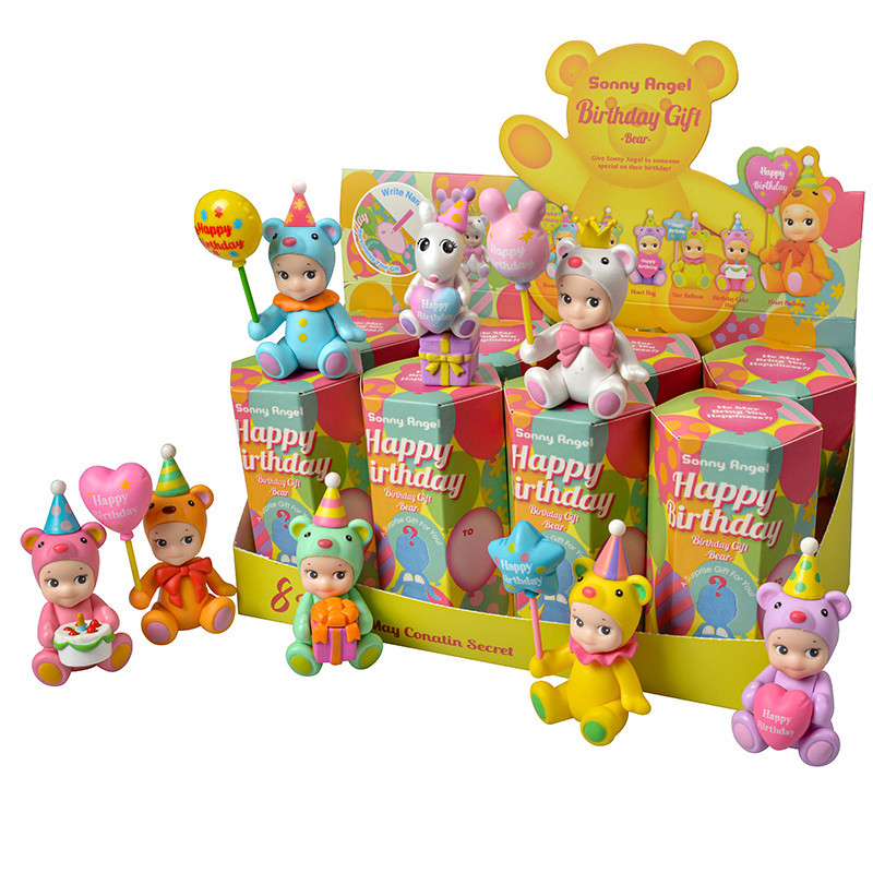 Sonny Angel Blind Box Party Angel Birthday Cake Blind Box Anime Figures ...