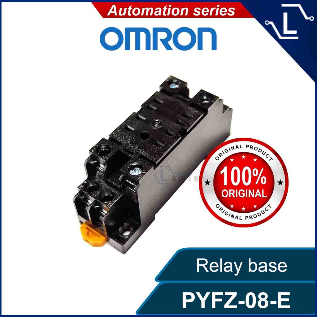 [Luminense] Omron PYF08A-E MY2N-GS Relay Base MY2N-GS Base Relay socket | Shopee Malaysia