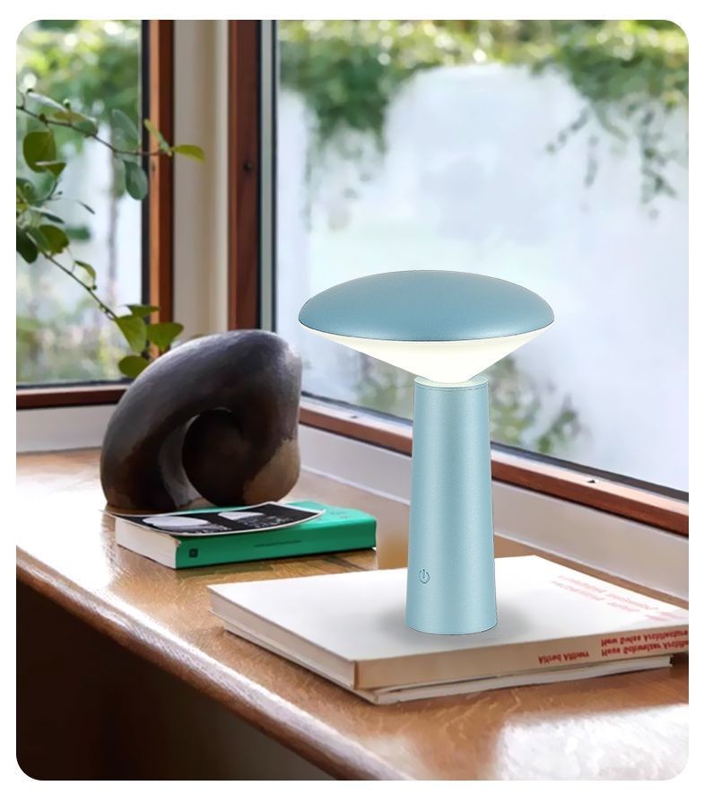 Macaron Rechargeable Table Lamp Nordic Adjustable Lighting Room Bedroom ...