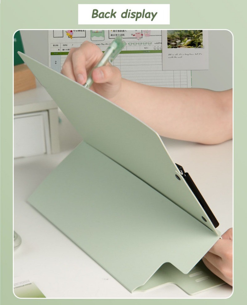 Can be vertical board clip A4 file students with thickened board clip ...