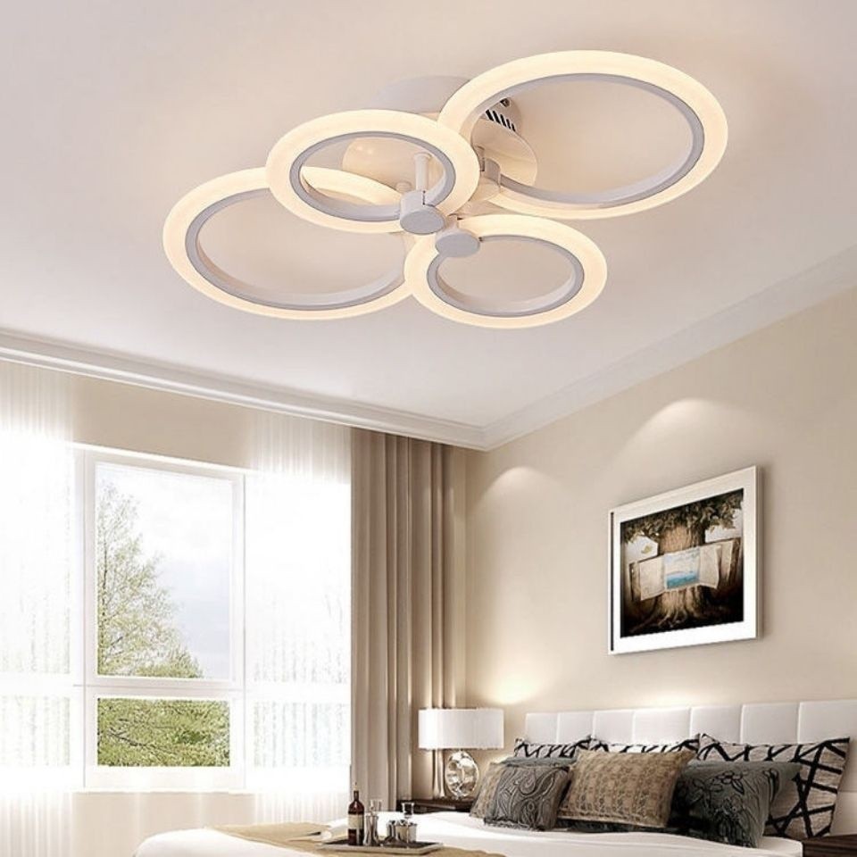 Nordic Chandelier Multi-Head Led Ceiling Light Living Room Dining ...