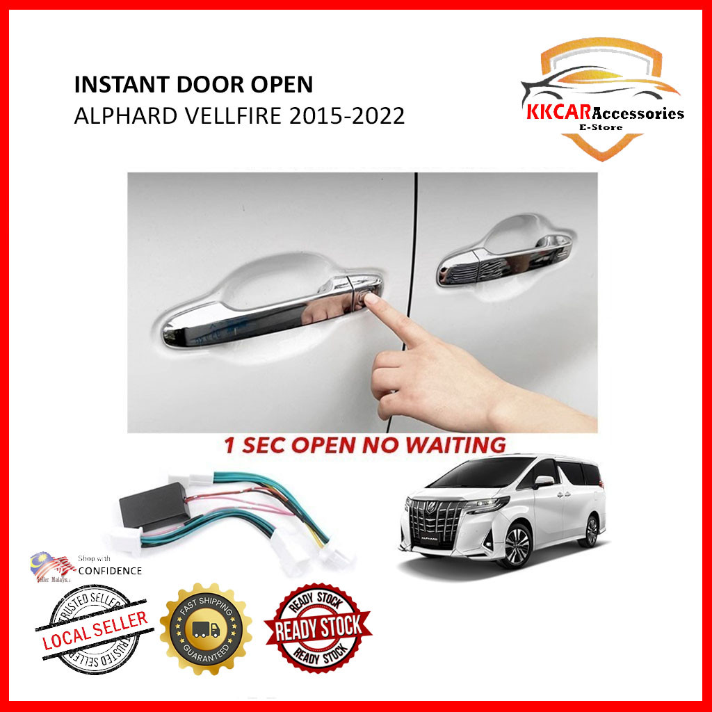 Toyota Alphard Vellfire 2015 2018 AGH30 ANH30 AH30 1 Touch Open Door ...