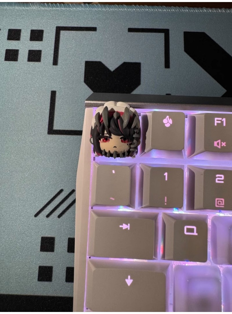 Zenless Zone Zero Keycap Cute Cartoon 3D Creative Cute MX Switch ...